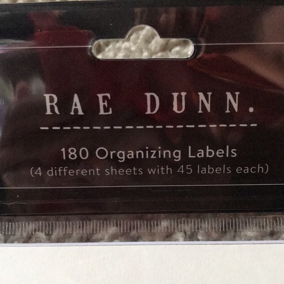 Rae Dunn | Accessories | Rae Dunn 8 Organizing Labels Stickers | Poshmark